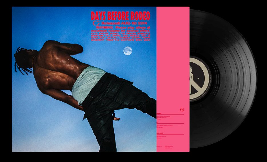 Travis Scott - DAYS BEFORE RODEO ALBUM - STANDARD VINYL
